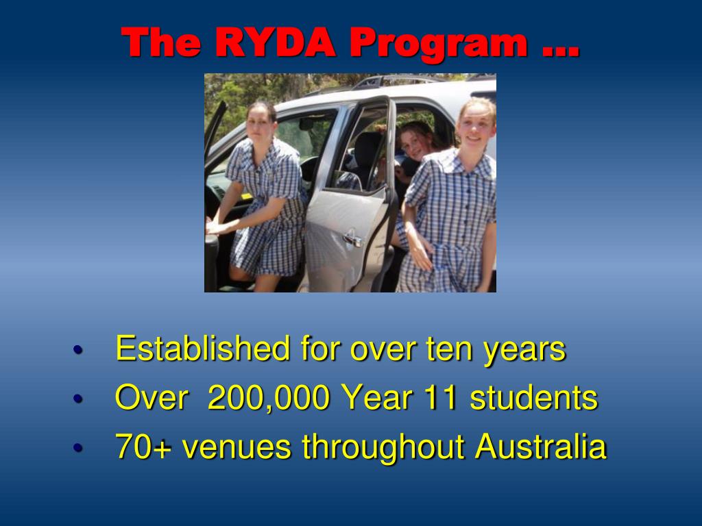 PPT - Rotary Clubs' RYDA Program: Empowering Young Drivers for Road ...