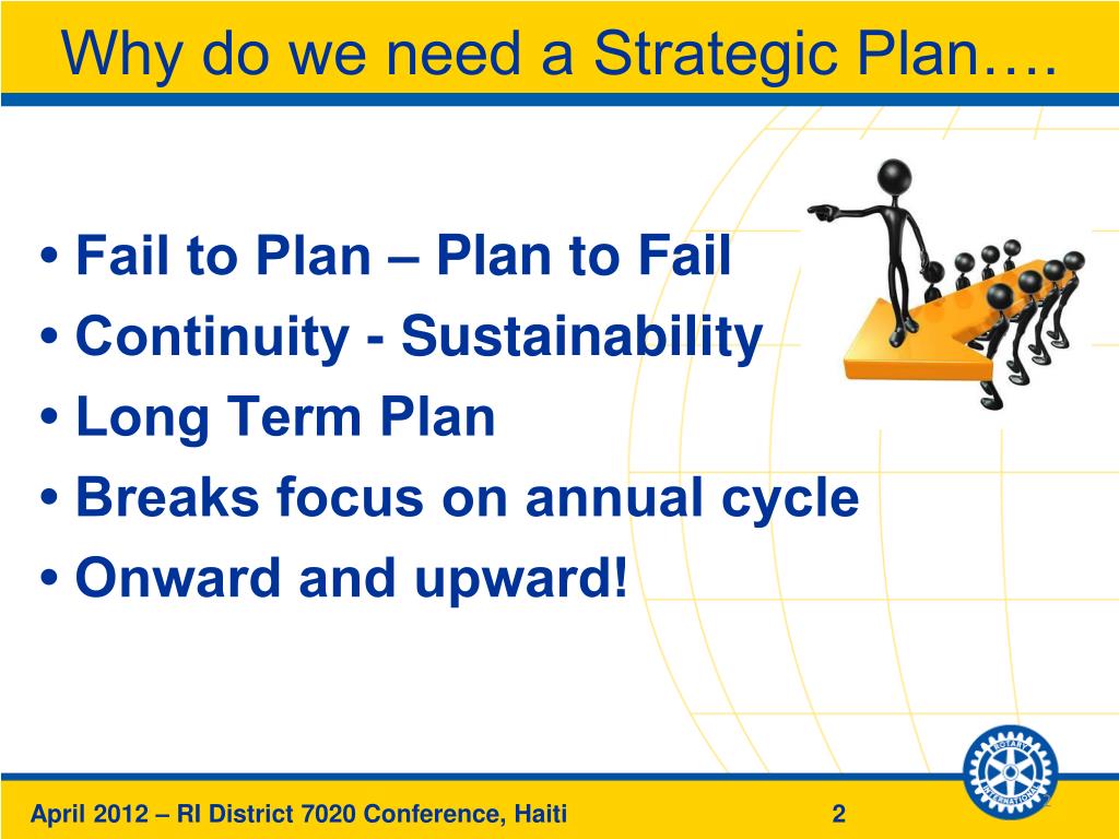 PPT - An update on Rotary International and District 7020’s Strategic ...