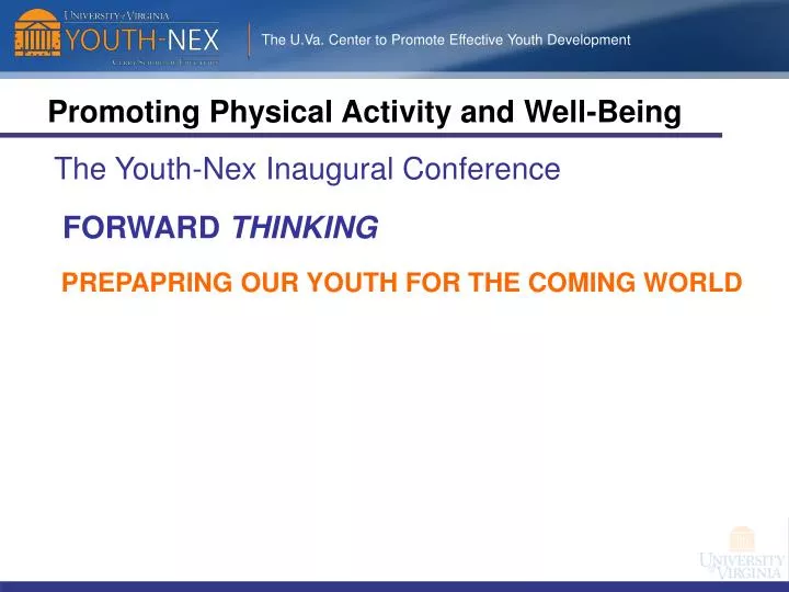 PPT - Promoting Physical Activity and Well-Being PowerPoint ...