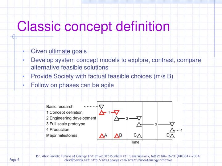 PPT - Concept Definition Phase for Clean Electric Power Systems ...