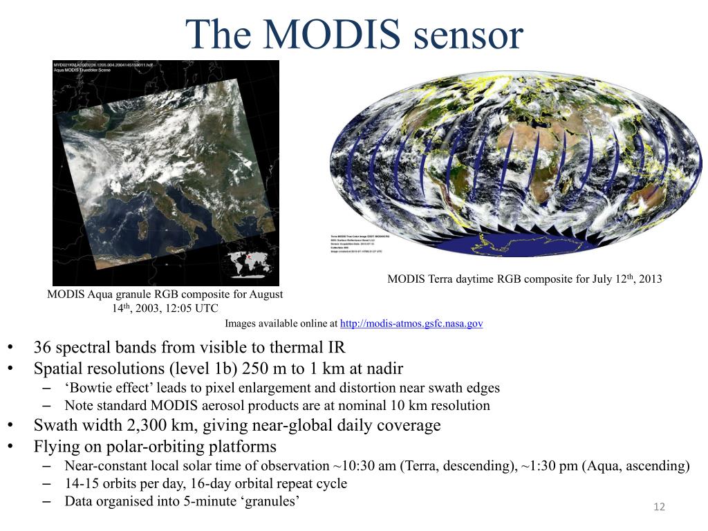 PPT - MODIS Atmospheres webinar series #3: Collection 6 ‘e-Deep Blue ...