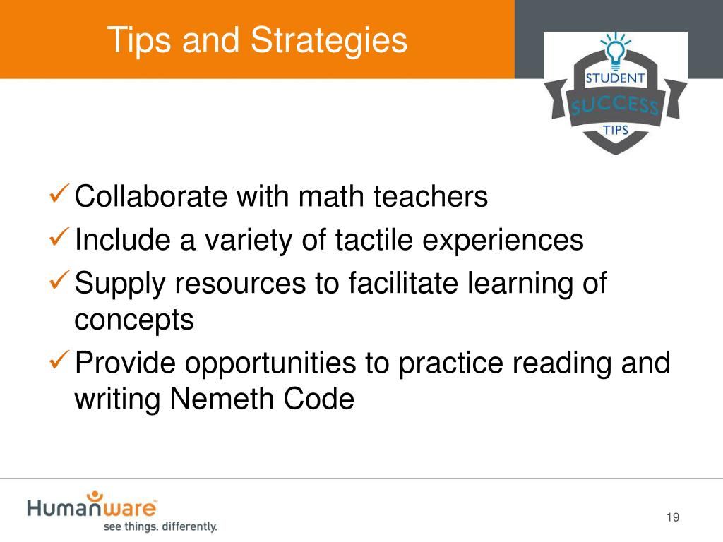 PPT - Nemeth Math on the BrailleNote Apex Dan Brown HumanWare ...