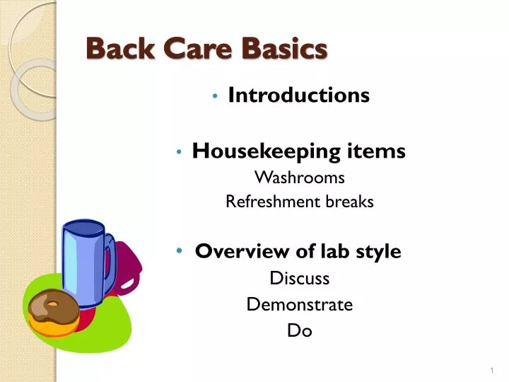 PPT - Back Care Basics PowerPoint Presentation, free download - ID:1961673