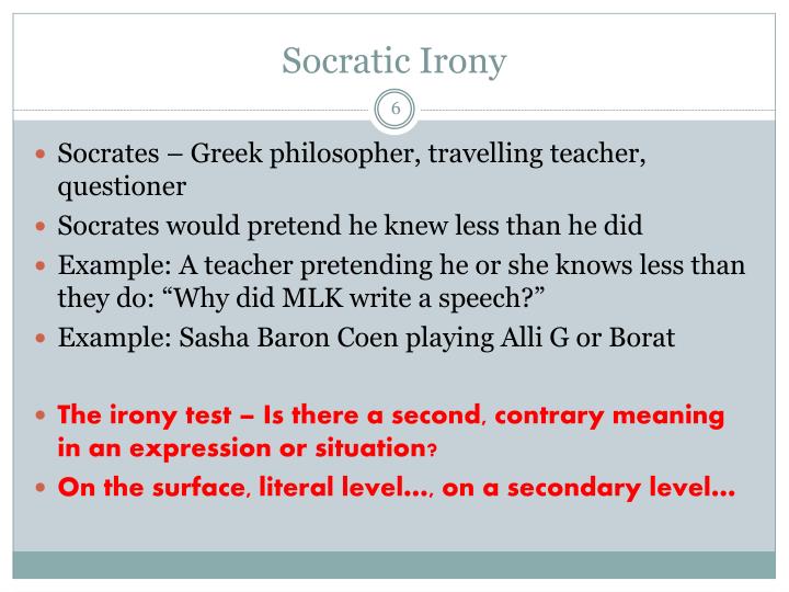 PPT - Irony PowerPoint Presentation - ID:1961724