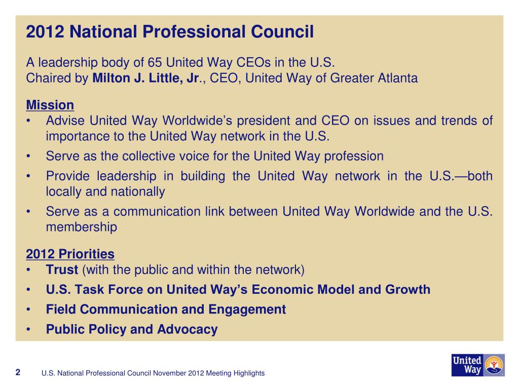PPT - U.S. National Professional Council November 2012 Meeting ...