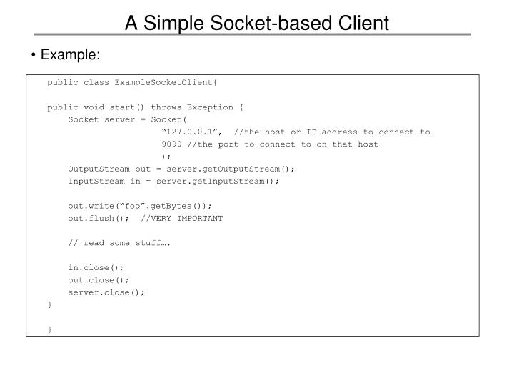 PPT - Introduction to Socket Programming in Android PowerPoint Presentation - ID:1962166
