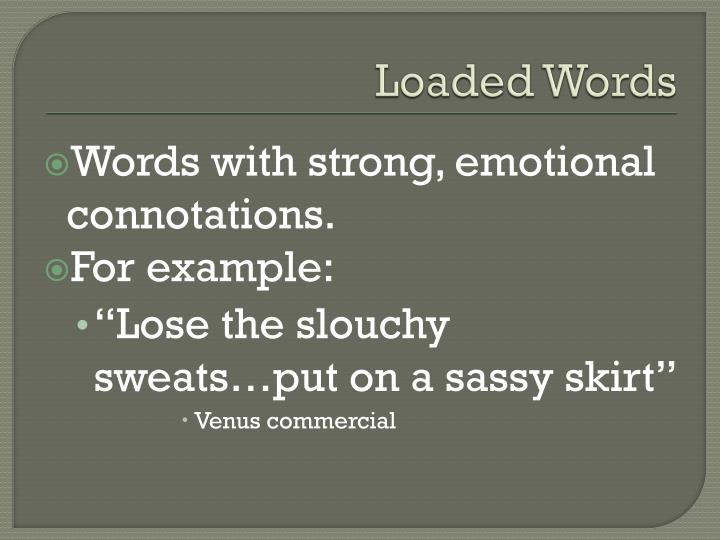 PPT - Connotations vs. Denotations PowerPoint Presentation - ID:1962342