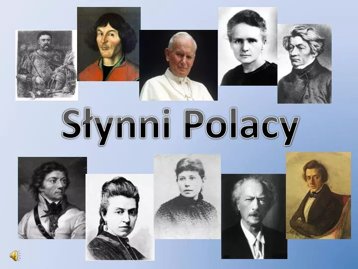 Ppt Słynni Polacy Powerpoint Presentation Id1963144
