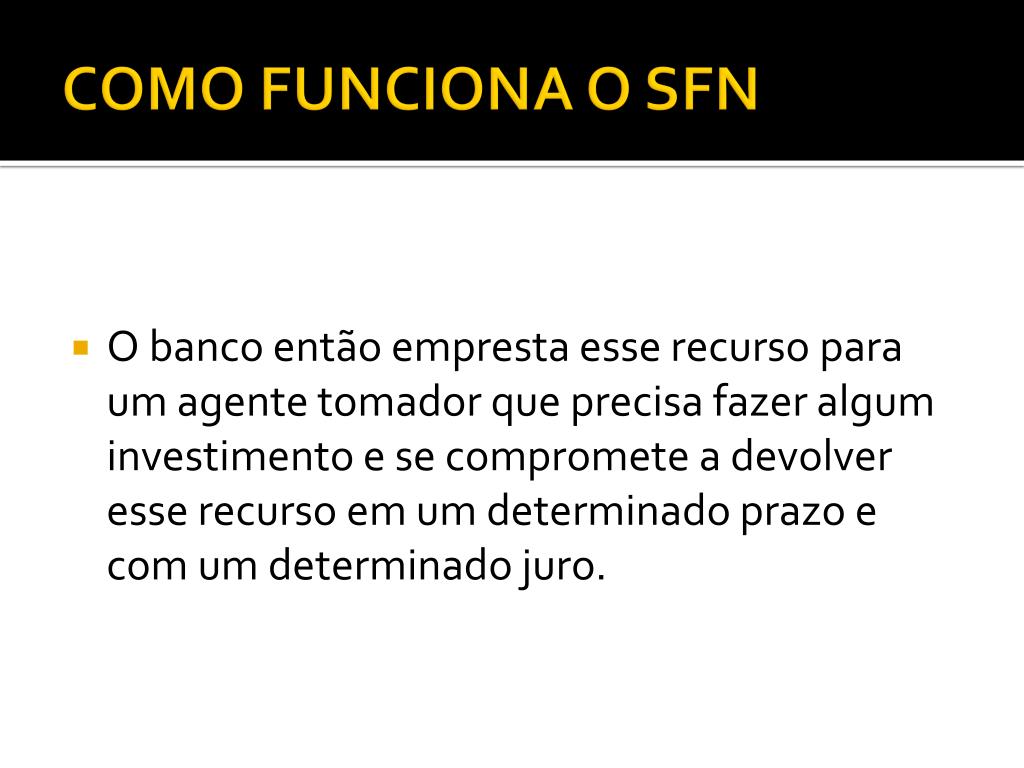 PPT - SISTEMA FINANCEIRO NACIONAL PowerPoint Presentation, free ...