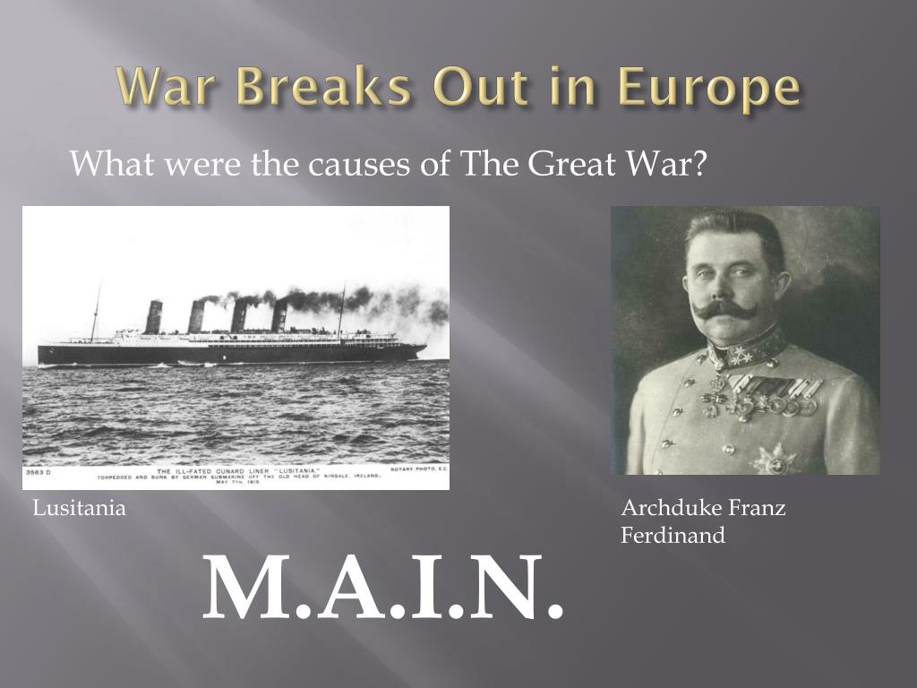 PPT - WWI: The Great War 1914- 1918 PowerPoint Presentation, free ...