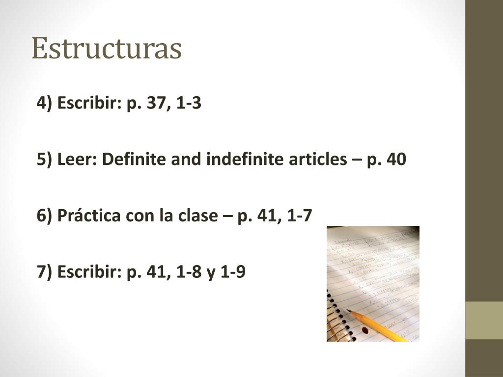 PPT - Honors Spanish 5 Cuaderno PowerPoint Presentation, free download ...
