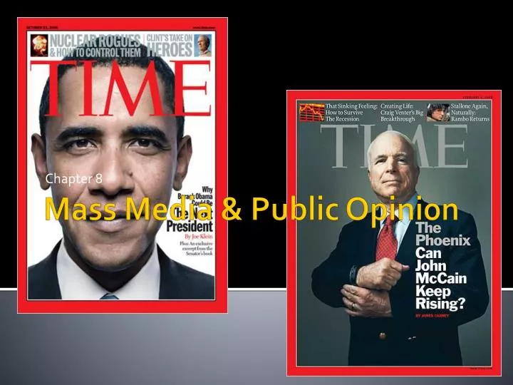 PPT - Mass Media & Public Opinion PowerPoint Presentation, free ...