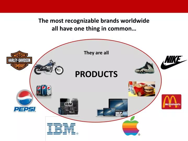 PPT - The most recognizable brands worldwide all have one thing in ...