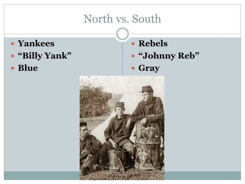 PPT - The Civil War: North vs. South PowerPoint Presentation, free ...