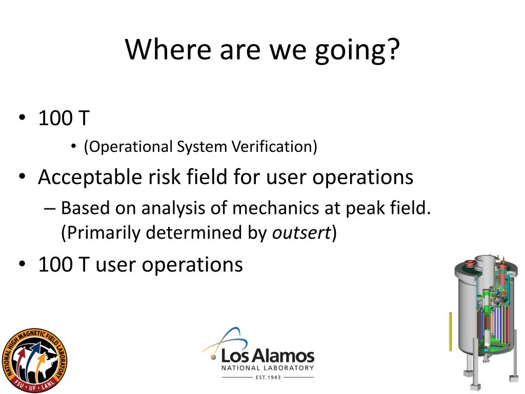PPT - NHMFL-PFF Strategic Plans: Achieving 100 T PowerPoint ...