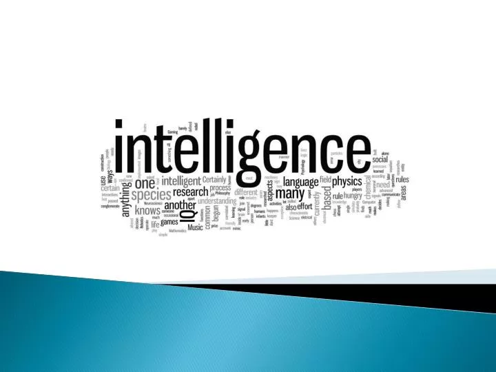 PPT - What is Intelligence? PowerPoint Presentation, free download - ID ...