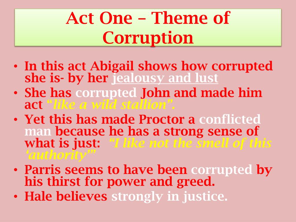 PPT - The Crucible Arthur Miller S5/6 Int 2 Drama Study PowerPoint ...