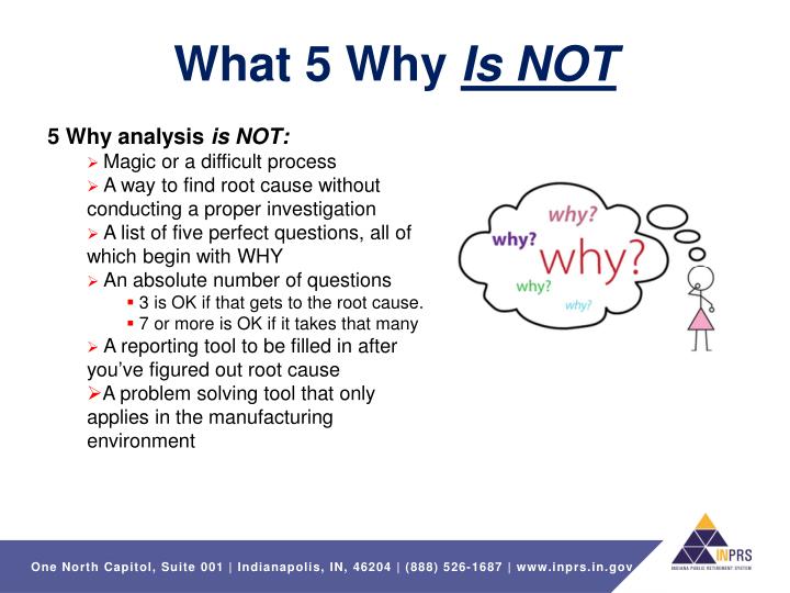 PPT - 5-Whys: A Simple and Effective Problem Solving Tool Tom Farrer ...