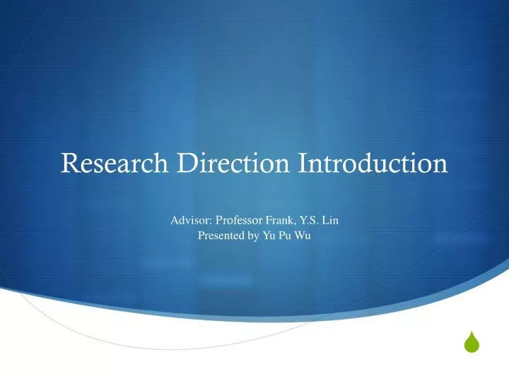 PPT - Research Direction Introduction PowerPoint Presentation, free ...