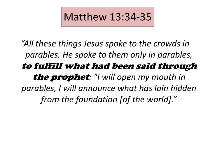 PPT - The Synoptic Gospels An Index of Themes PowerPoint Presentation ...