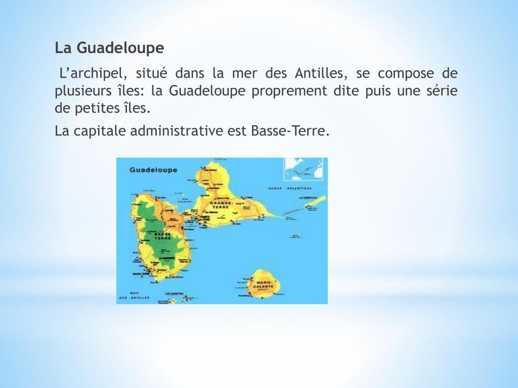 PPT - La France et les territoires d’ outre-mer Les DROM (Départements ...