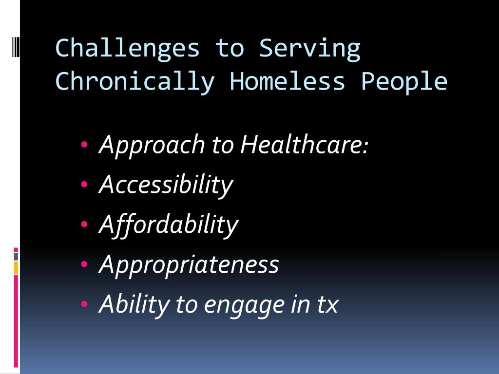 PPT - IHS : 35 Years of Serving Chronically Homeless People PowerPoint ...
