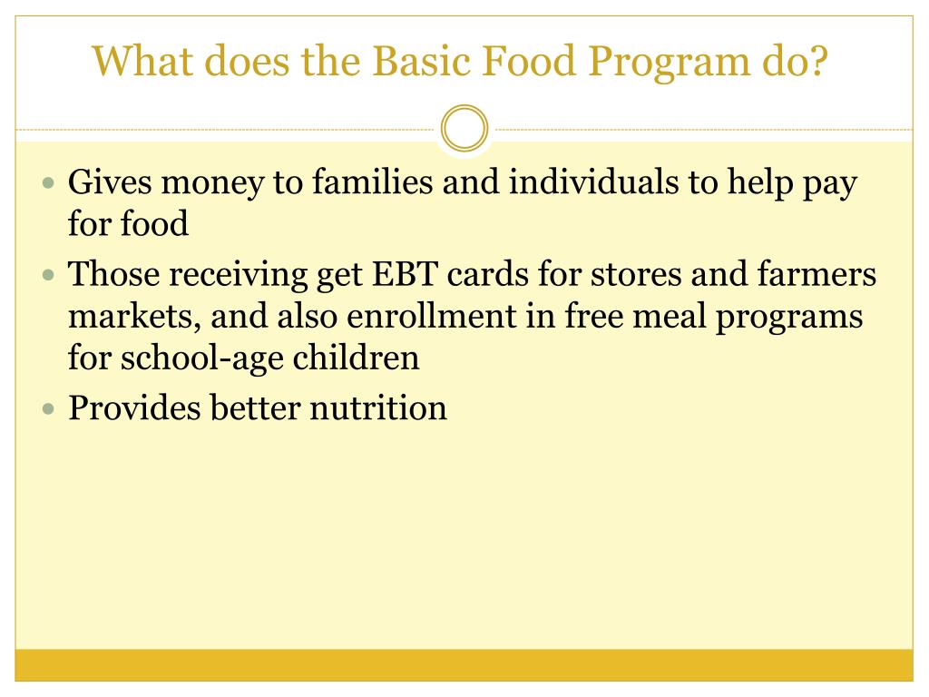 PPT - Family Services: Food Assistance PowerPoint Presentation, free ...