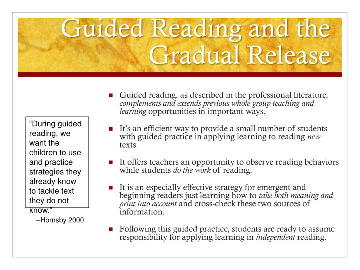 PPT - Guided Reading PowerPoint Presentation - ID:1966572