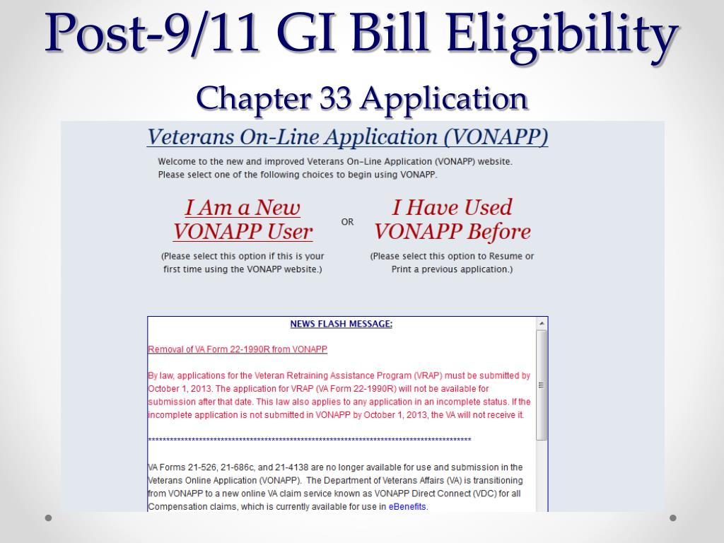 PPT - Dr. Richard Robitaille Office of Military and Veterans Affairs ...