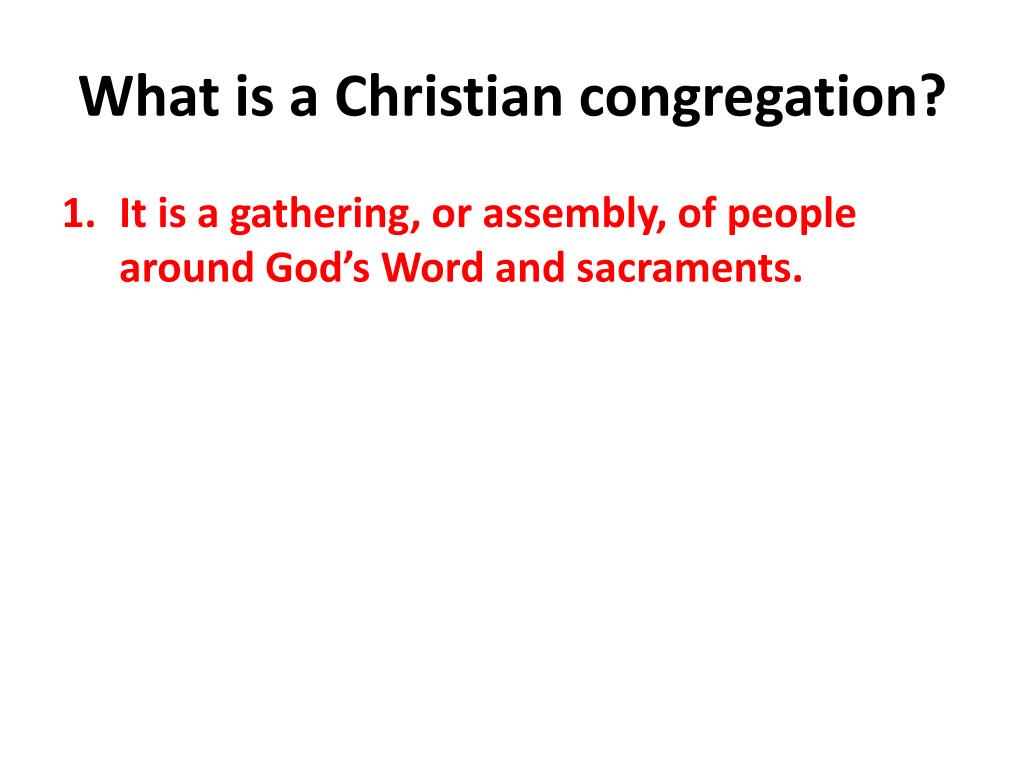 PPT - The Holy Christian Church PowerPoint Presentation, free download ...