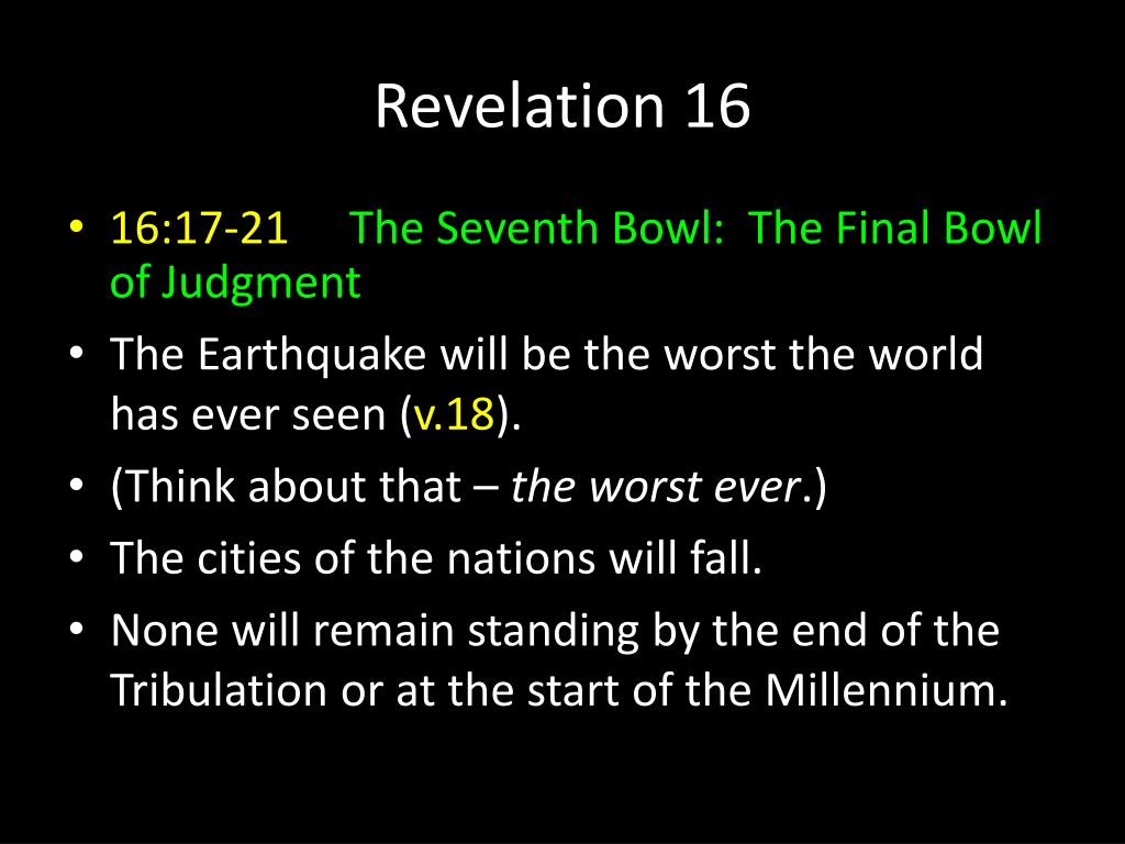 PPT - The Seven Bowls of God’s Wrath PowerPoint Presentation, free ...