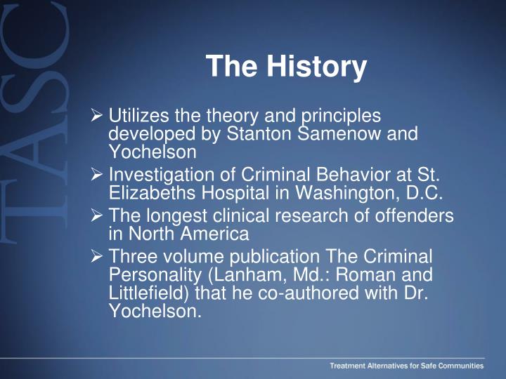 PPT - Criminal Thinking & Addictive Thinking PowerPoint Presentation ...