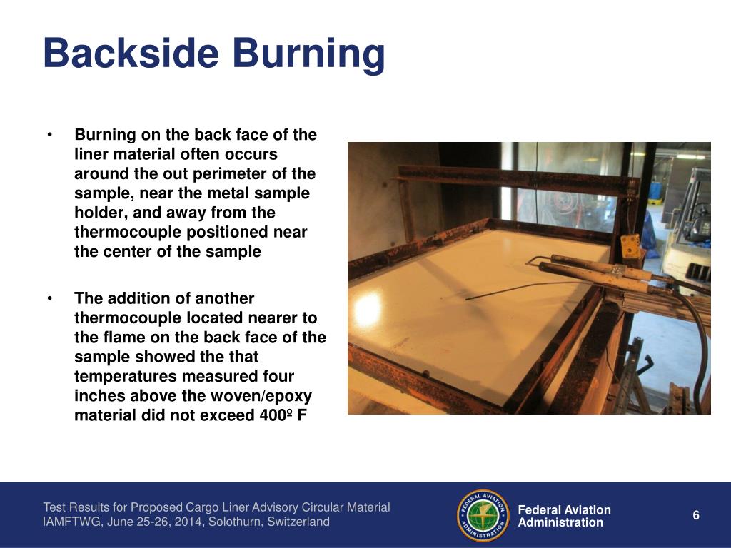 PPT - International Aircraft Materials Fire Test Working Group Meeting ...