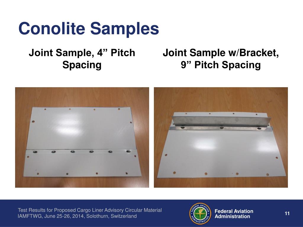 PPT - International Aircraft Materials Fire Test Working Group Meeting ...