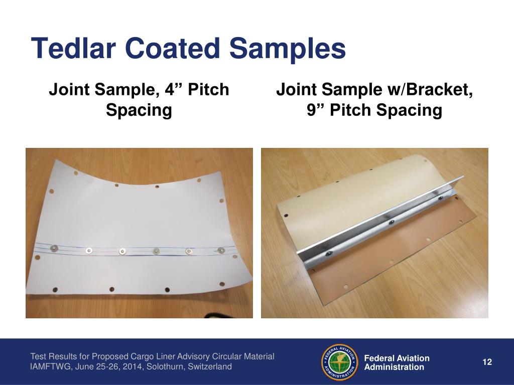 PPT - International Aircraft Materials Fire Test Working Group Meeting ...