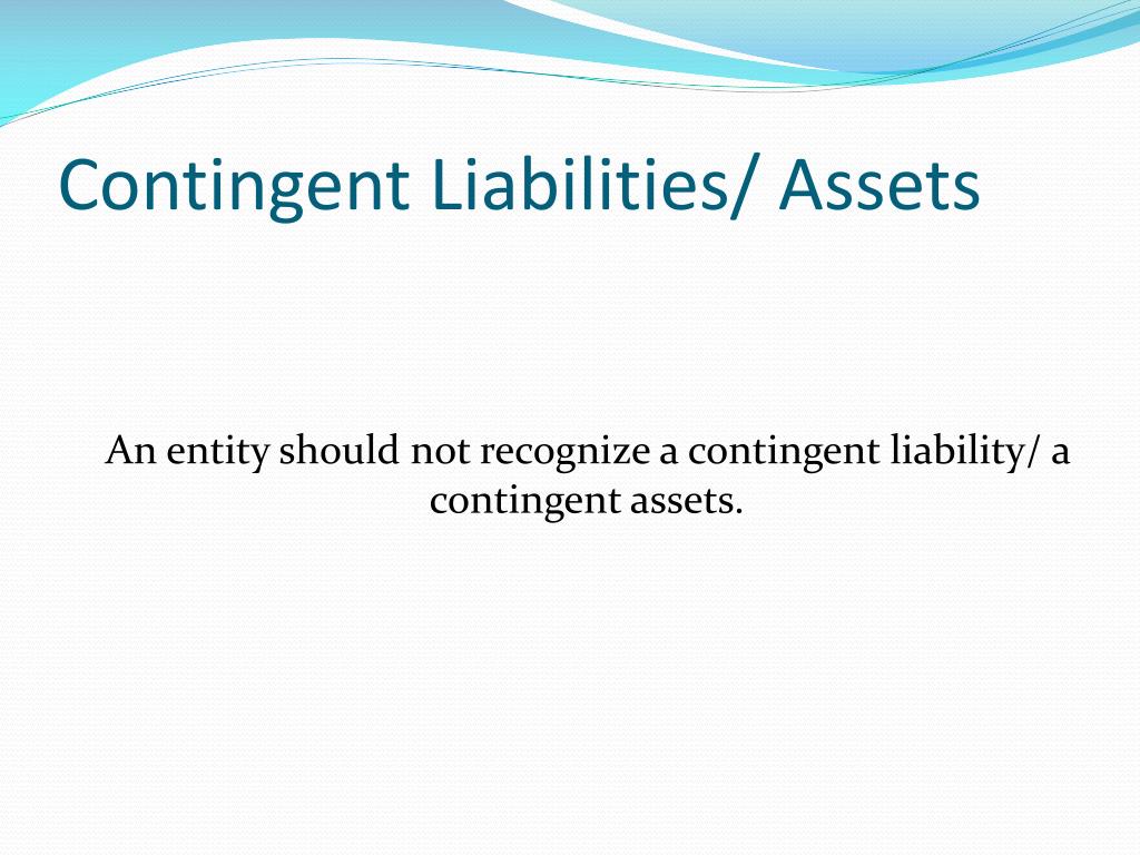 PPT - SLPSAS 8 Provisions, Contingent Liabilities and Contingent Assets ...