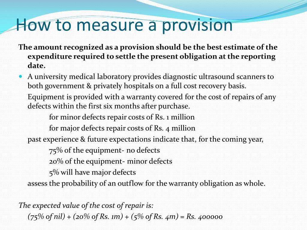 PPT - SLPSAS 8 Provisions, Contingent Liabilities and Contingent Assets ...