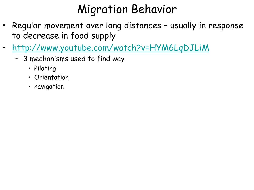 PPT - Ch 35 Behavioral Biology PowerPoint Presentation, free download ...