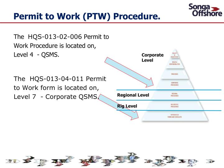 PPT - Corporate Permit to Work System - Songa Offshore PowerPoint ...