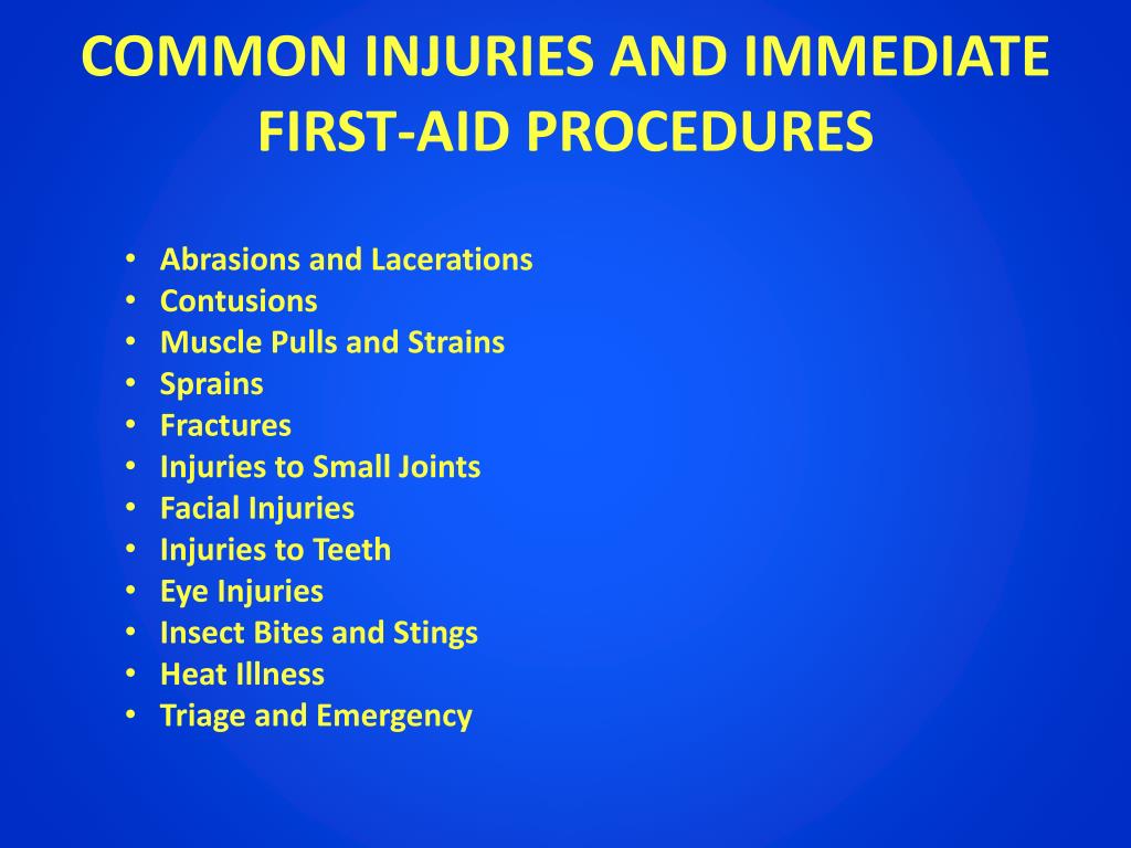 PPT - Safety and First Aid Clinic January 27, 2013 PowerPoint ...