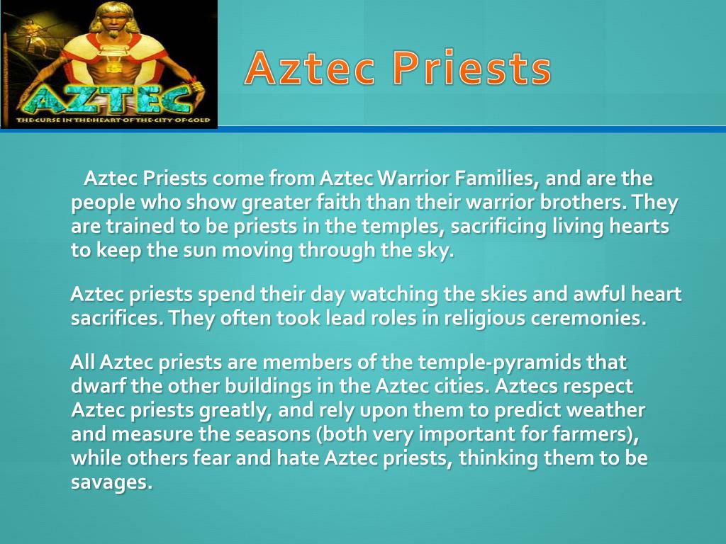 PPT - Variety of Jobs in the Aztecs Civilization PowerPoint ...