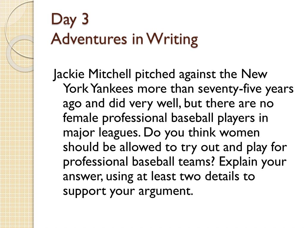 PPT - Mighty Jackie: The Strike-Out Queen By:Marissa Moss PowerPoint ...