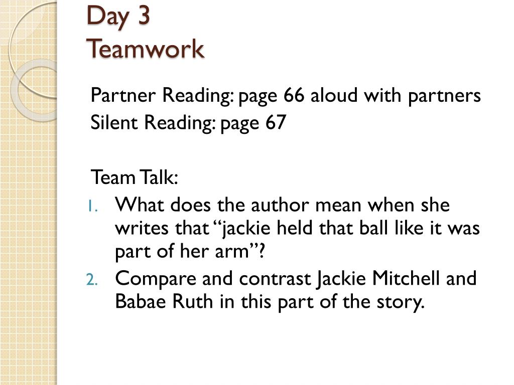 PPT - Mighty Jackie: The Strike-Out Queen By:Marissa Moss PowerPoint ...