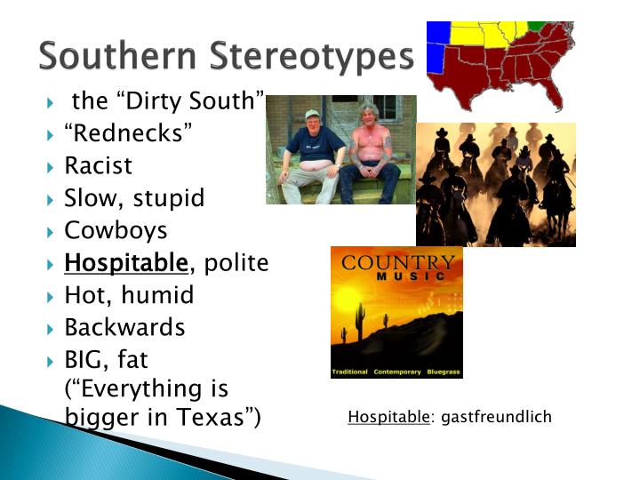 PPT - USA: Regional Stereotypes PowerPoint Presentation - ID:1970036