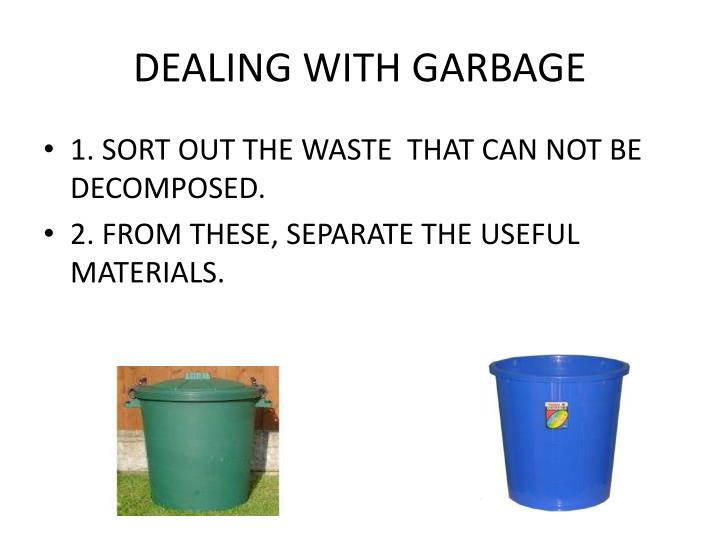 PPT - GARBAGE IN ,GARBAGE OUT PowerPoint Presentation - ID:1970664