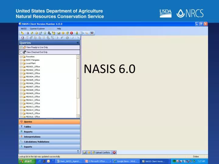 PPT - NASIS 6.0 PowerPoint Presentation, free download - ID:1971027
