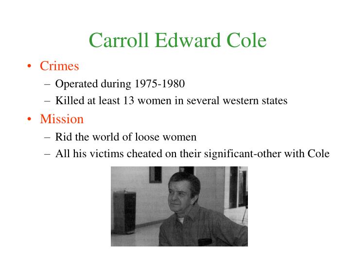 PPT - Serial Killers PowerPoint Presentation - ID:1971542