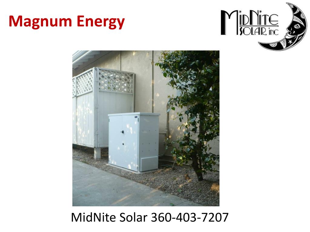 PPT - MidNite Solar’s Pre wired solutions for Off Grid, Battery based ...