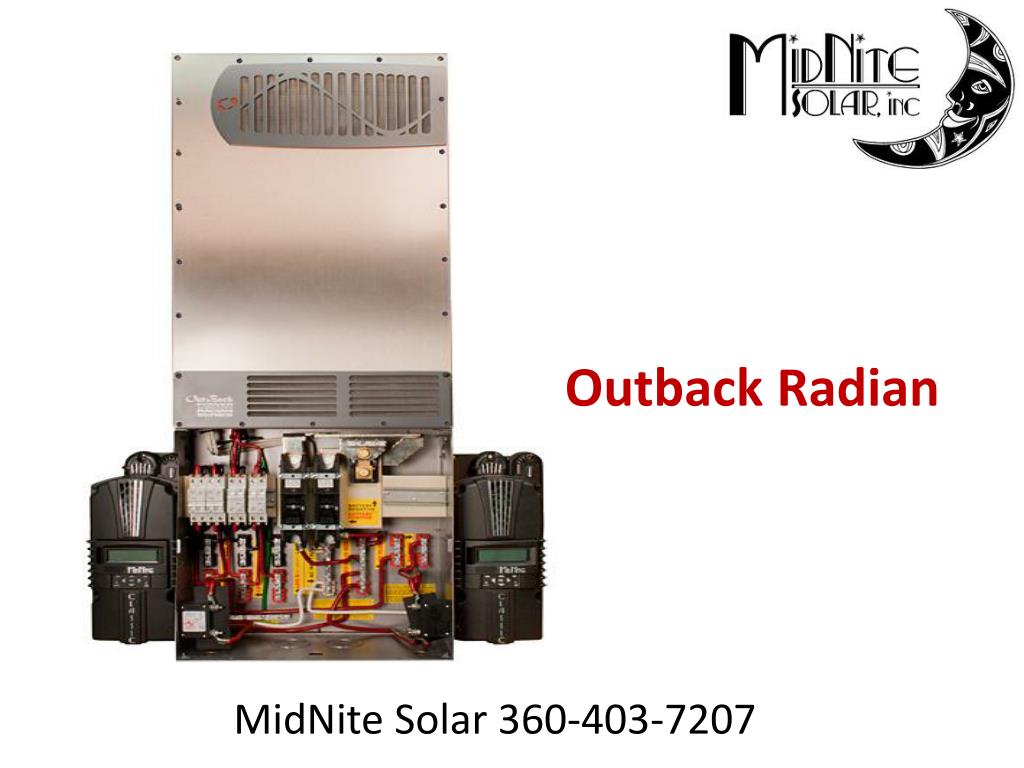 PPT - MidNite Solar’s Pre wired solutions for Off Grid, Battery based ...
