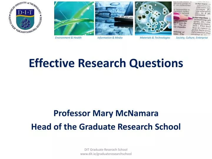 PPT - Effective Research Questions PowerPoint Presentation, free ...